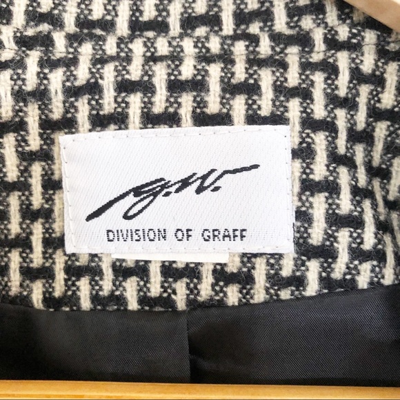 gw division of graff | Jackets & Coats | Gw Division Of Graff Patterned ...